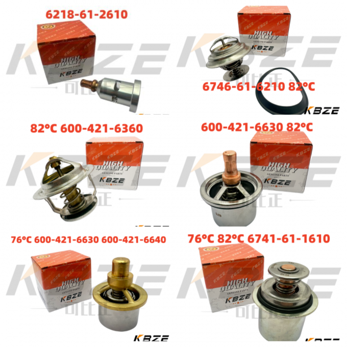 CAT EXCAVATOR 76.5°C THERMOSTAT 32A46-02100 FOR MITSUBISHI S4S S6S ENGINE